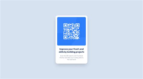 Frontend Mentor Html And Css Qr Code Component Coding Challenge Solution