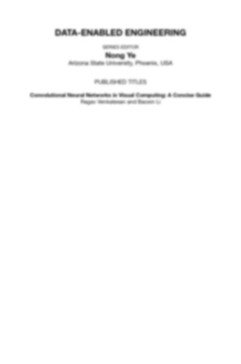 Solution Convolutional Neural Networks In Visual Computing A Concise