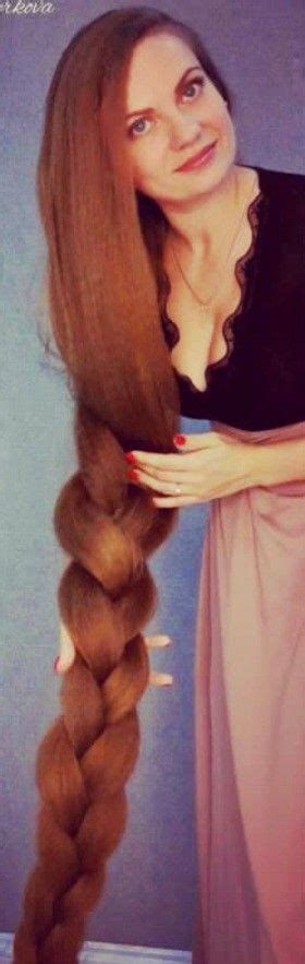 Pin By Linda Wilson On Hair Super Long Braids Long Red Hair Super