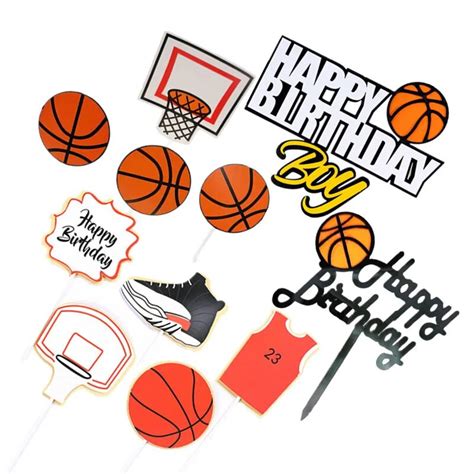 Badu Bg 11 бр лот Топпер за флаг за футболна торта Честит рожден ден Момче Флагове за торта