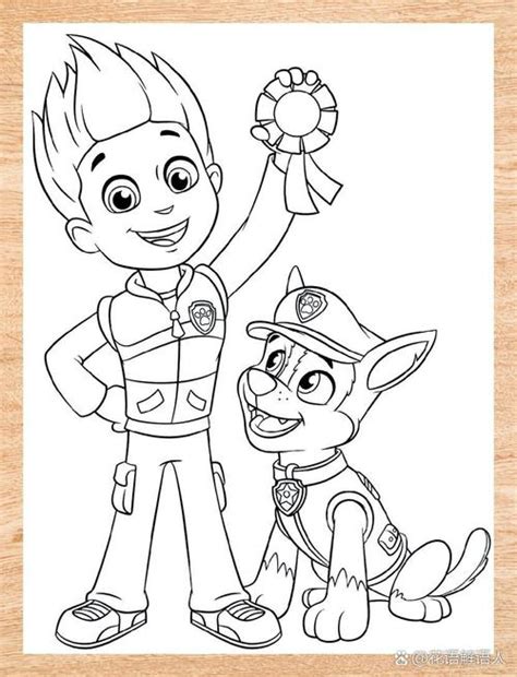 简笔画汪汪队立大功 简笔画图片大全