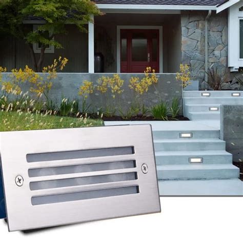 Rectangle Shaped Recessed Led Step Light Homefit