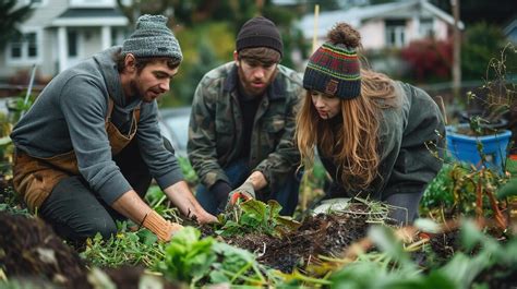 Premium Photo A Picture Of Neighbors Working Together On A Communal