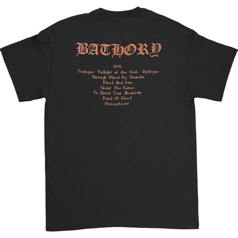 Bathory Twilight T Shirt 423600 Rockabilia Merch Store