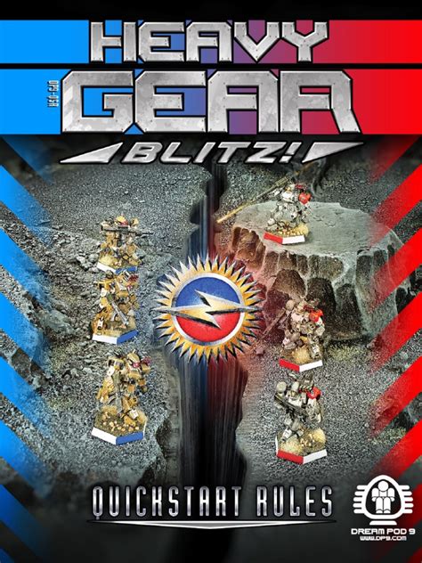 Heavy Gear Blitz Quickstart Guide Pdf Dice Military