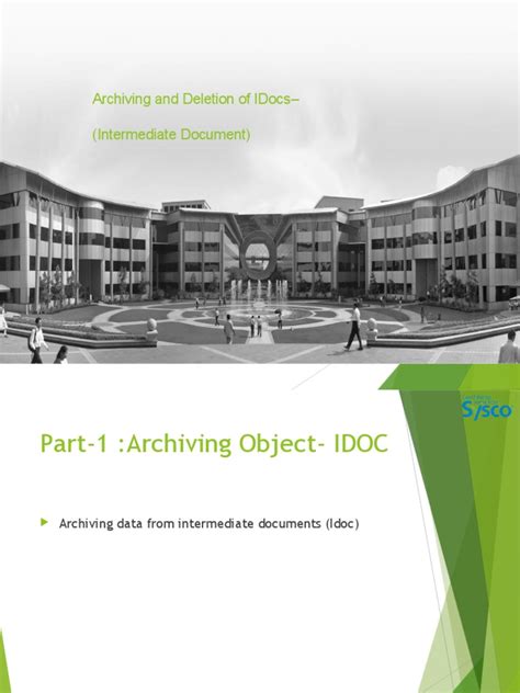 Idocs Archive And Puring Pdf Object Computer Science Database