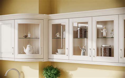 Kitchen Cabinets With Glass Wall Doors