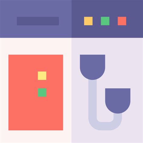 Electronics Basic Straight Flat Icon