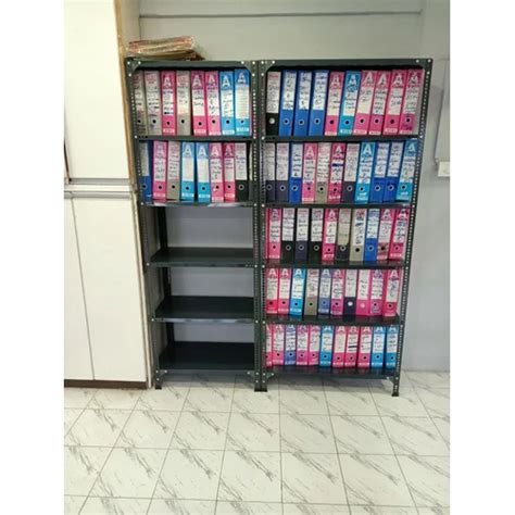 Ms Slotted Angle File Rack At Best Price In Mumbai J P Storage System