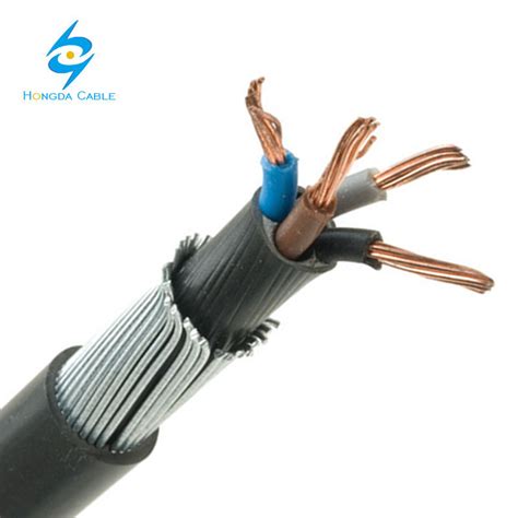 16mm 4 Core Multi Core Xlpe Copper Steel Wire Armoured Swa Cable 16mm 4 Core Cable Price And