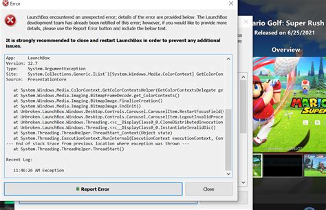 Help With Solution To LB Crashing When Highlighting Game Troubleshooting LaunchBox Community