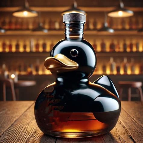 Yong Shope Funny Whiskey Duck Bottle Mini Creative Duck Wine Bottle