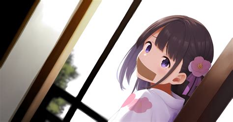 女の子 和服で拘束された女の子 ひよひよのイラスト Pixiv