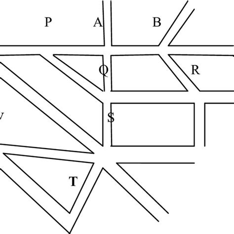Example Diagram Of Road Network Graph Download Scientific Diagram