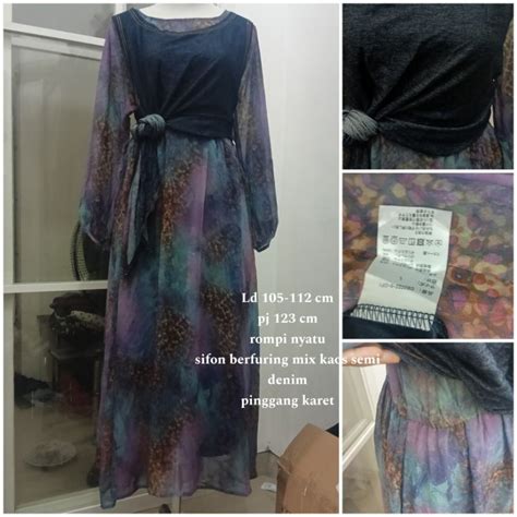 Jual Dres Bunga Dres Sultan Dres Dres Thrift Shopee Indonesia