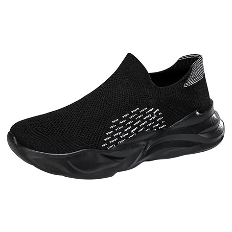 Huesdet Mens Mesh Slip On Walking Shoes Loafers Comfortable