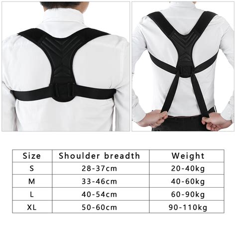 1 Pc Back Adjustable Posture Corrector Shoulder St Vicedeal