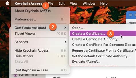 Create A Digital Id Self Signed Macos