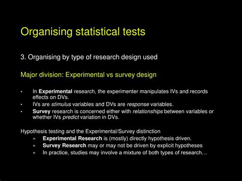 Ppt Lecture 10 Choosing A Statistical Test 1 Powerpoint Presentation Id 5731315