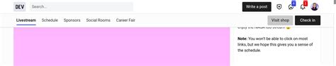 second navbar on codeland is bugged · issue 9448 · forem forem · github