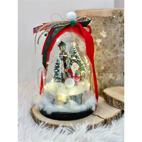 ΧΡΙΣΤΟΥΓΕΝΝΙΑΤΙΚΗ ΚΑΜΠΑΝΑ ΜΕ ΦΩΤΑΚΙΑ 17εκ