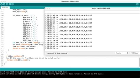 Victron MPPT Data Using Arduino Serial Sensors In Babes