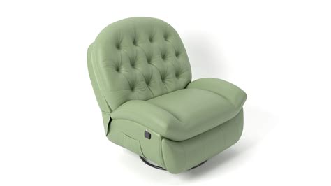 3d Lazy Rocking Chair Leather Single Sofa Turbosquid 2232661