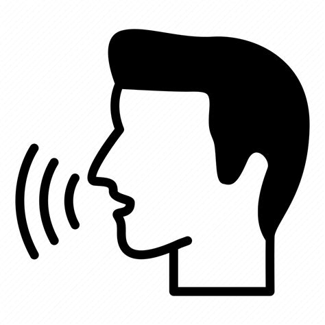 Speaking Talking Man Male Inform Icon Download On Iconfinder