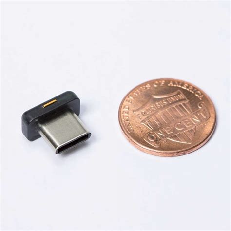 Usb Authenticator Yubico Yubikey 5c Nano Usb C Black Eventus Sistemi