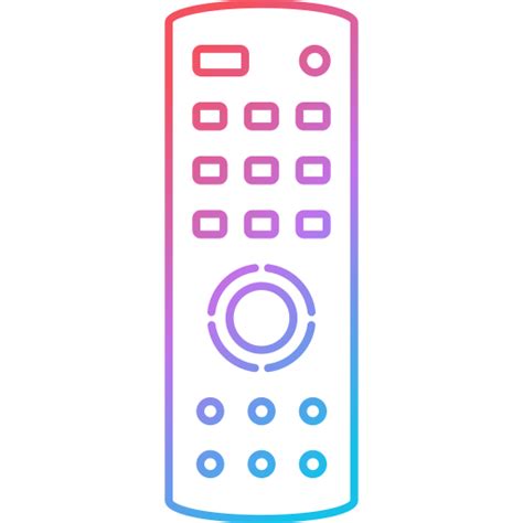 Remote Control Generic Gradient Icon