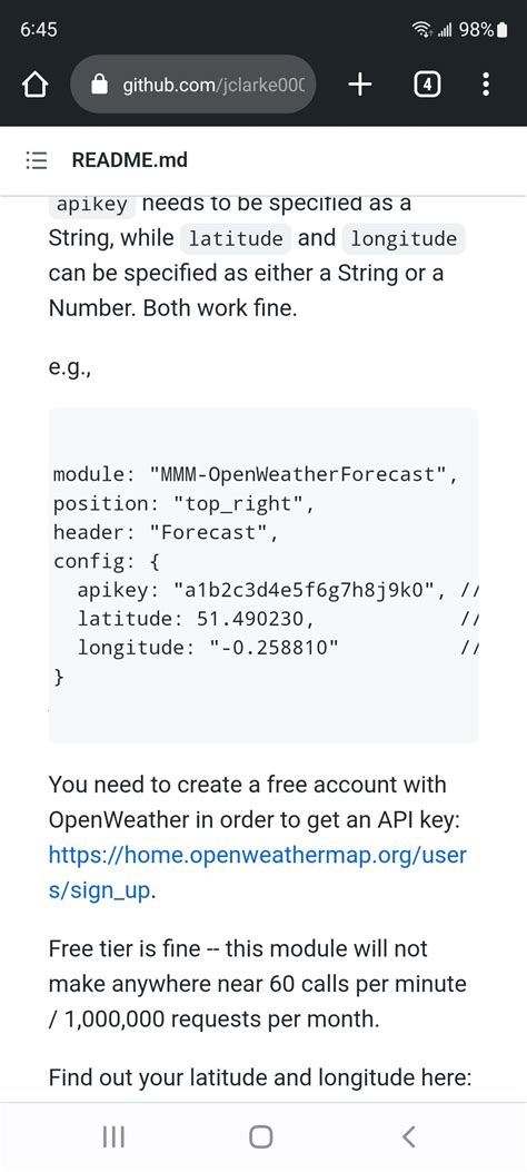 mmm openweathermapforecast stuck on loading magicmirror forum