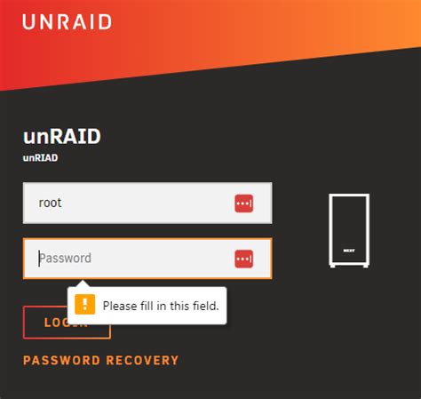 Cannot Login To Gui After Update General Support Unraid