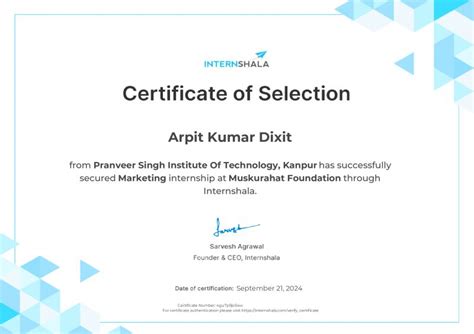 Arpit Kumar Dixit On Linkedin Internship Marketing