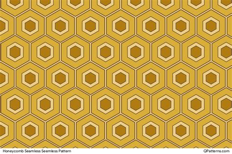 Honeycomb Seamless Seamless Pattern Qpatterns
