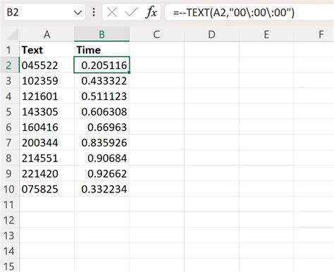 So Konvertieren Sie Text In Excel In Zeit Mit Beispielen Statistik