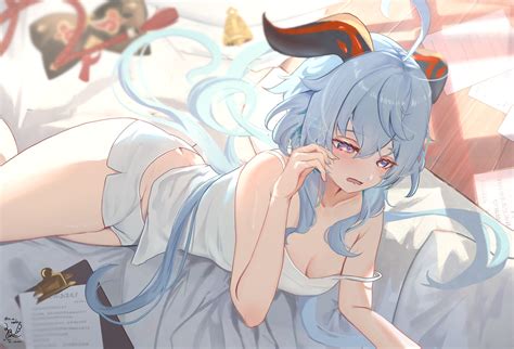 Ganyu Genshin Impact Drawn By Sazanami Re N Rentaro Danbooru