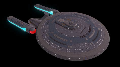 Galaxy Class Starship Refit
