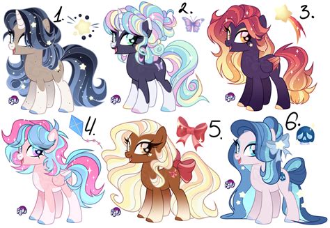 Mlp Adopt [2 6 Open] By Galleryadoptsshop On Deviantart