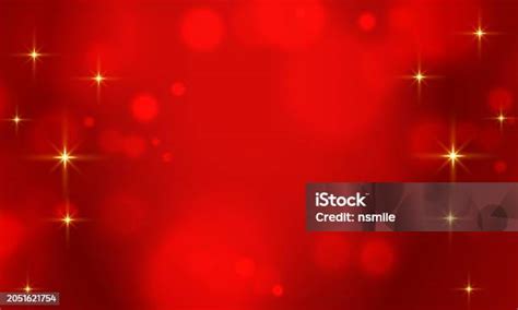 Vector Golden And Red Bokeh Background Stockvectorkunst En Meer Beelden