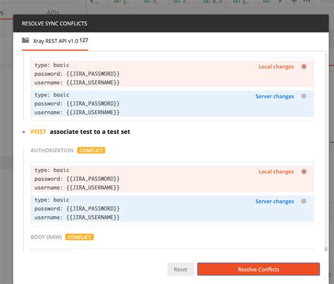 Sync Conflicts Cannot Resolve Issue Postmanlabs Postman App Support GitHub