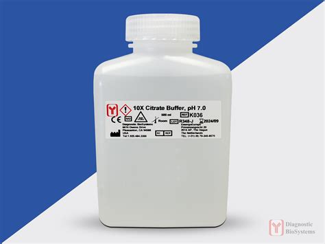 X Citrate Buffer PH Diagnostic BioSystems DBS