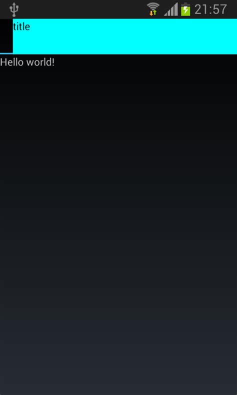 android actionbar customization stack overflow