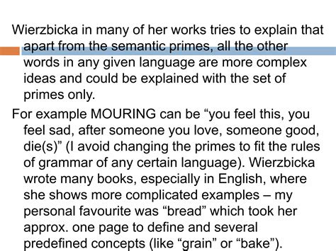 Introduction To Natural Semanticsmetalanguage Pptx