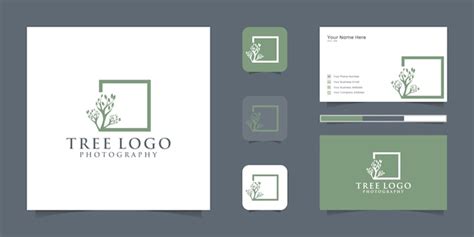 Premium Vector Tree Logo And Business Card