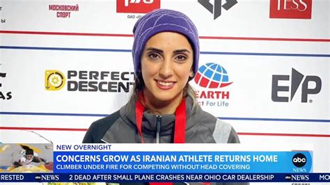 Concerns Grow Over Iranian Climber Elnaz Rekabi Who Competed Without Hijab Martharaddatz