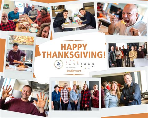 Thanksgiving Potluck Landform Professional Services Llc
