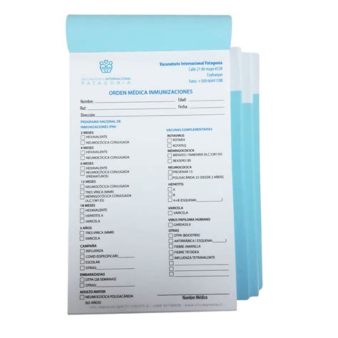 Recetas Medicas Talonarios Recetarios Clic Imprenta