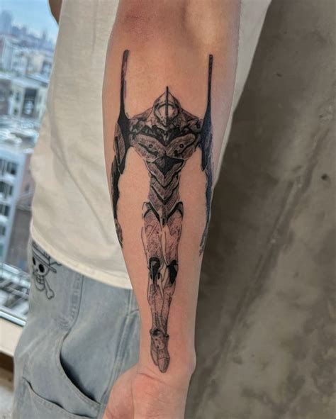Neon Genesis Evangelion Eva Unit 01 Tattoo Evangelion Tattoo Tattoos