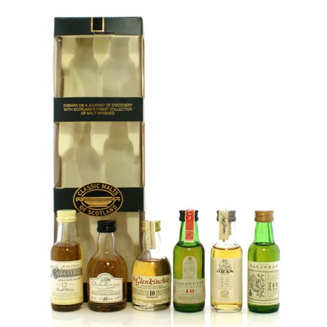 Classic Malts Miniature Pack Auction A81093 The Whisky Shop Auctions