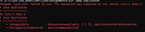I Can T Run Java On Terminal Stack Overflow